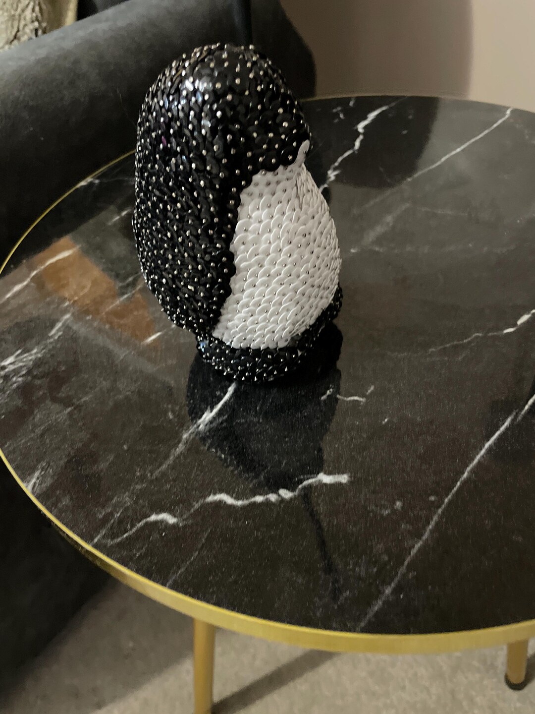 Polystyrene Model Decorated in Sequins - Etsy