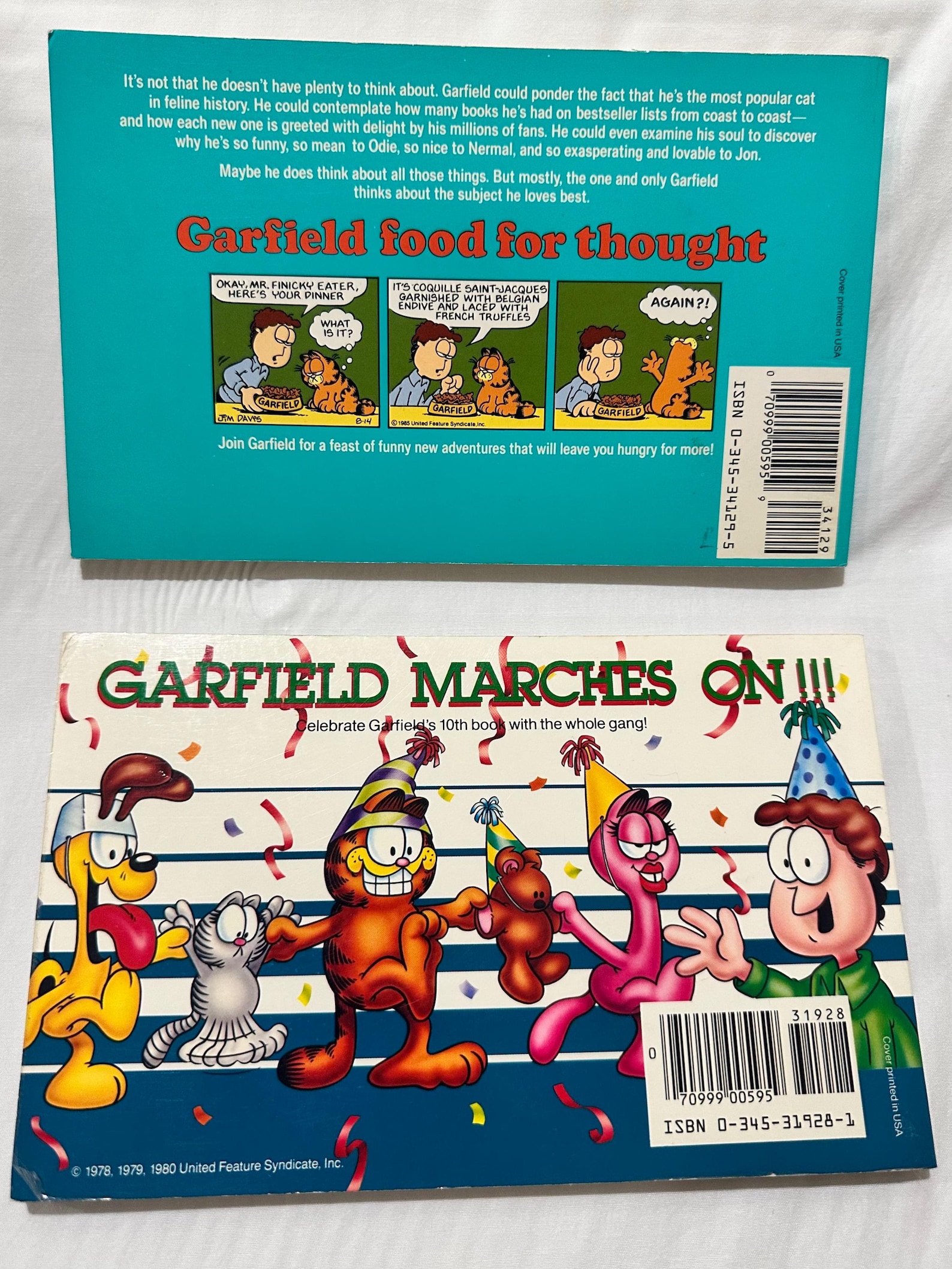Vintage Garfield Comic Books - Etsy