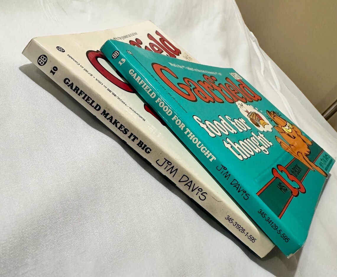 Vintage Garfield Comic Books by Jim Davis - Etsy