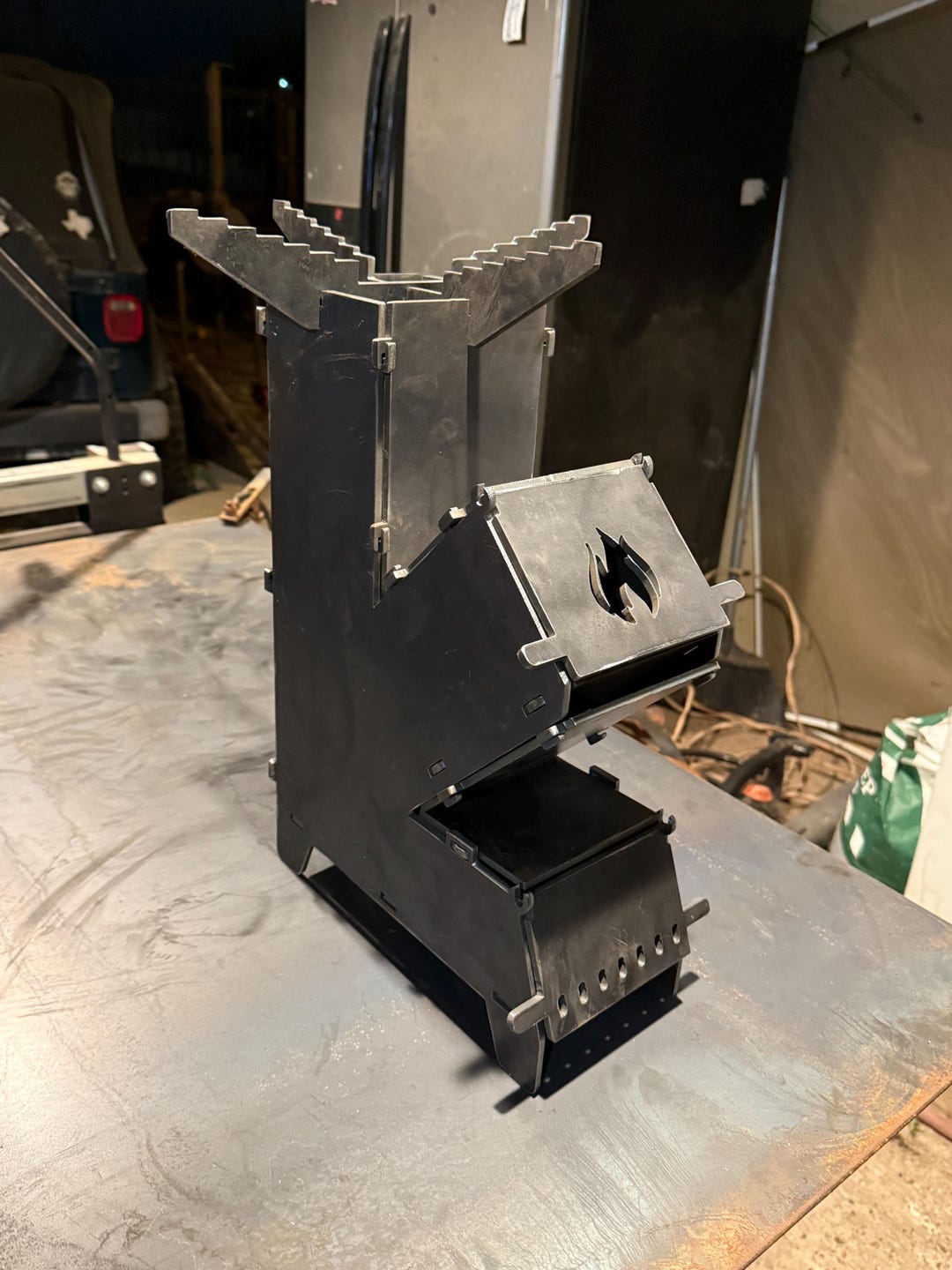 Rocket Stove Collapsible - Etsy