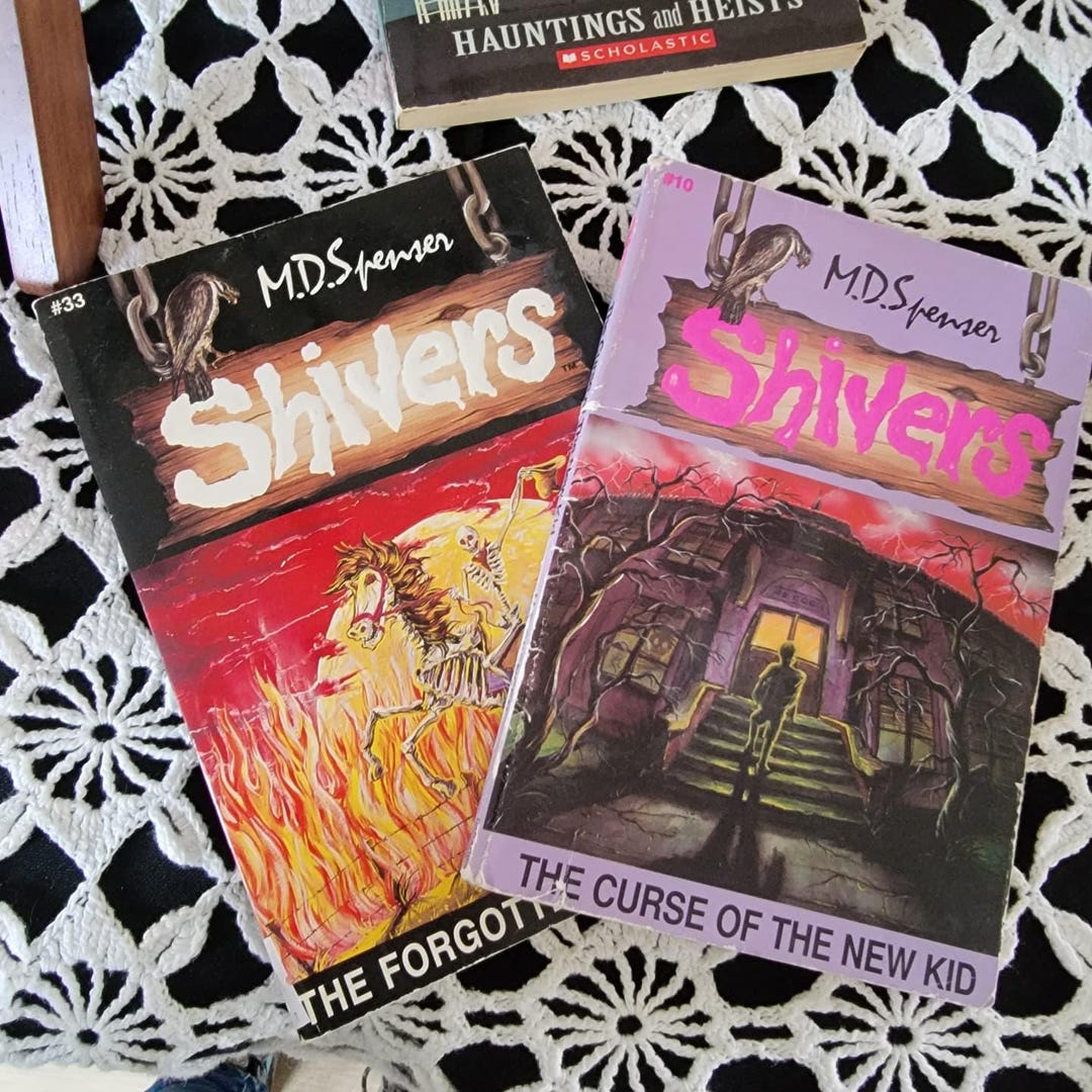 Shivers Book #33 and #10, the Curse of the New Kid and the Forgotten ...