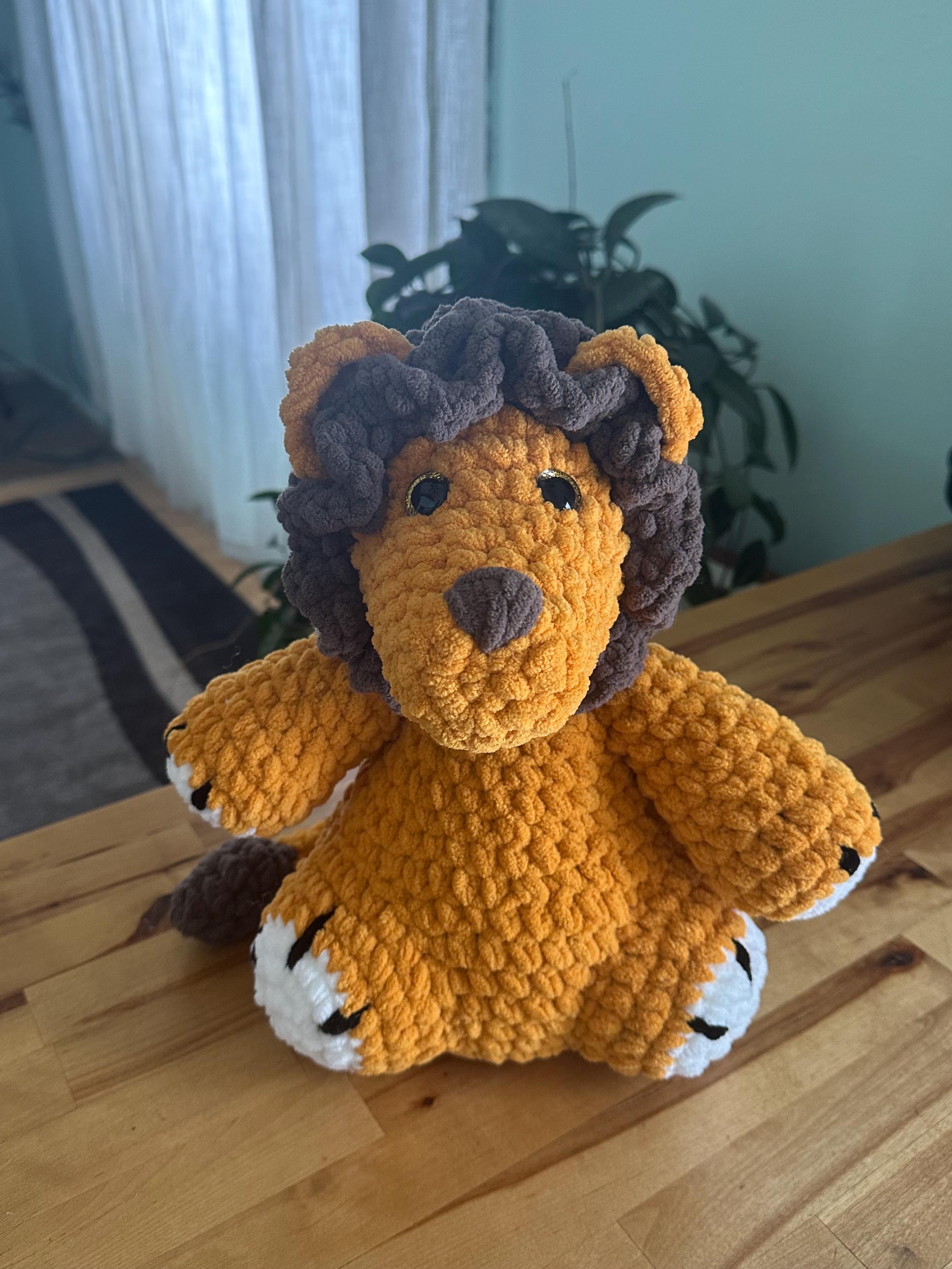 Crochet Lion / Lion / Lion Plushie / Lion Stuffed Animal / Crochet ...