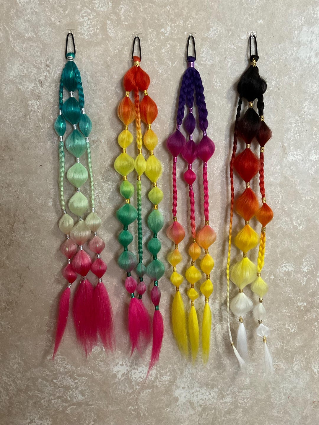 Kids Bubble & Braids, Ponytail Braids, Bubble Braids, Rave Hair ...