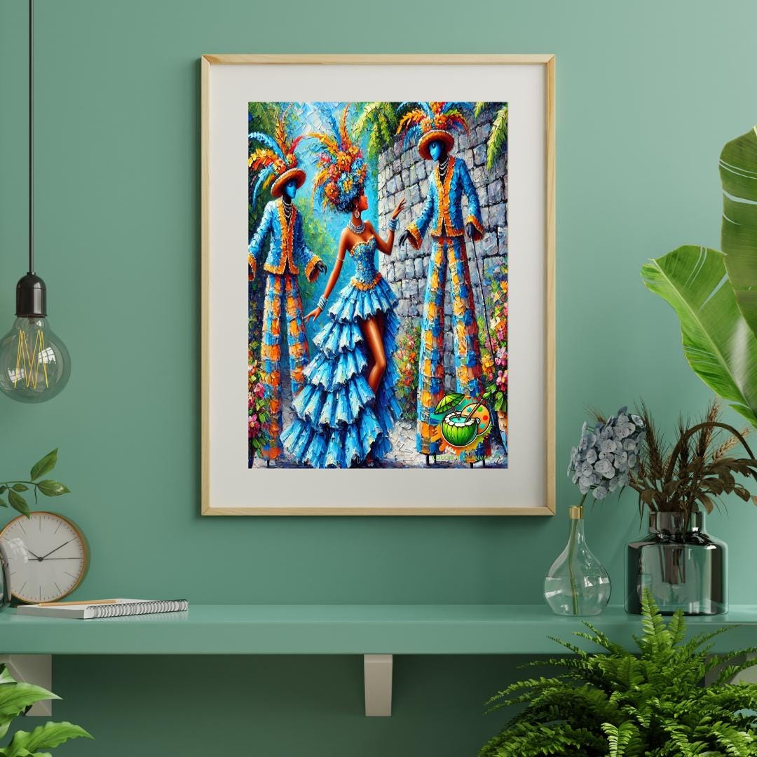 Digital Download Caribbean Celebration: Stilt Walkers/moko Jumbies and ...