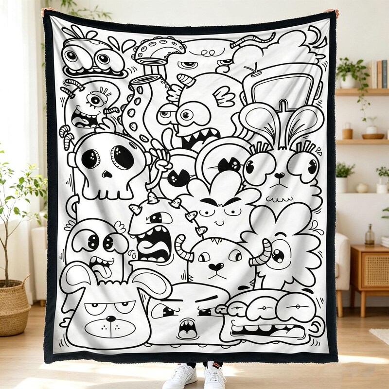 Coloring Blanket - Etsy