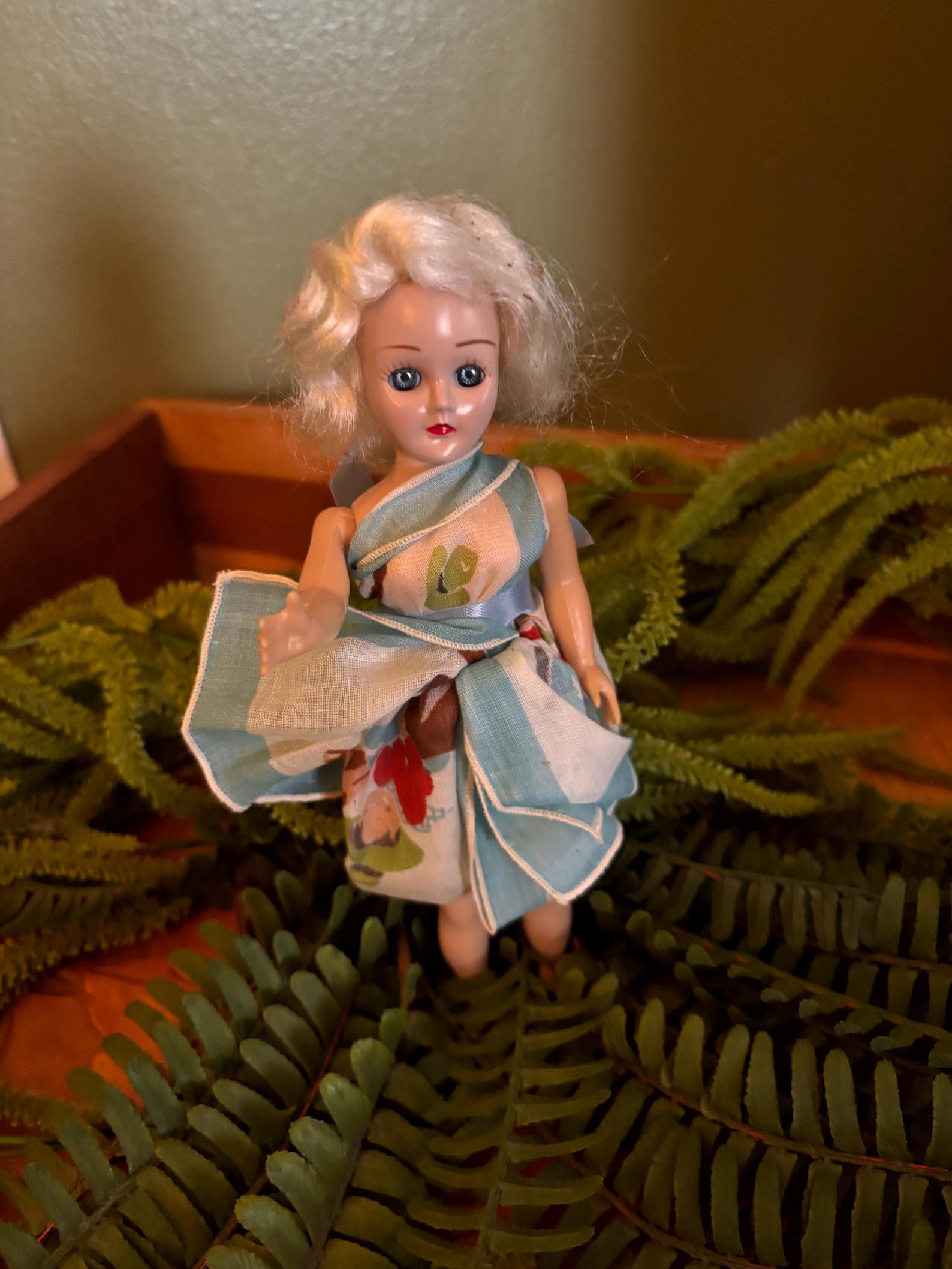 Vintage Doll Plastic Case Sleepy Eyes - Etsy
