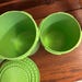 Vintage Green Tupperware Canister Set of 4 - Etsy