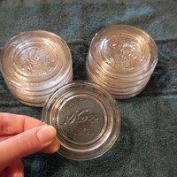 Kerr Jelly Glasses, 2 Kerr Jelly Glasses With Metal Kerr Lids - Etsy