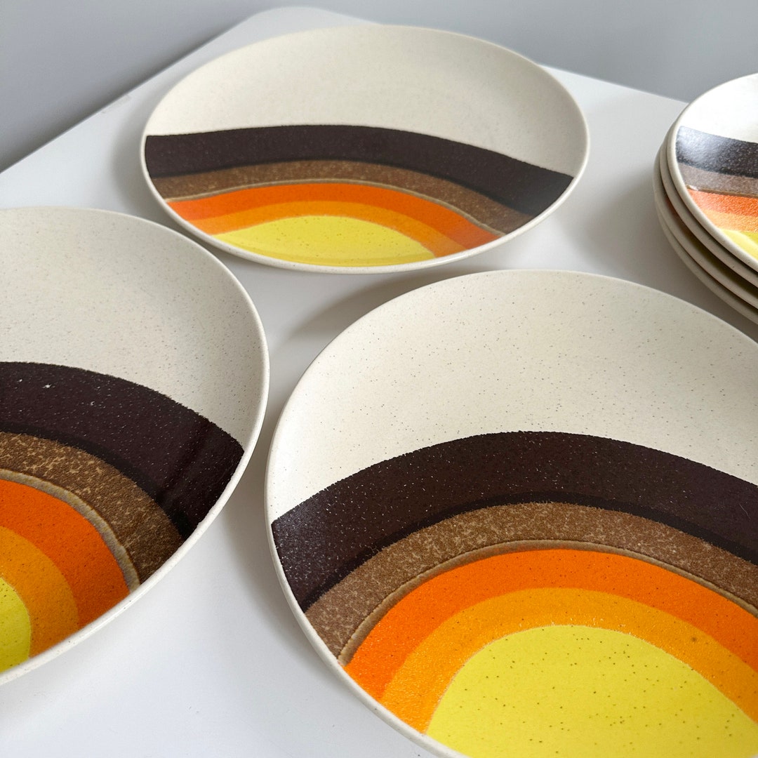 Vintage Mikasa Indian Feast Half Moon Plate Rare Collectible Dinnerware ...