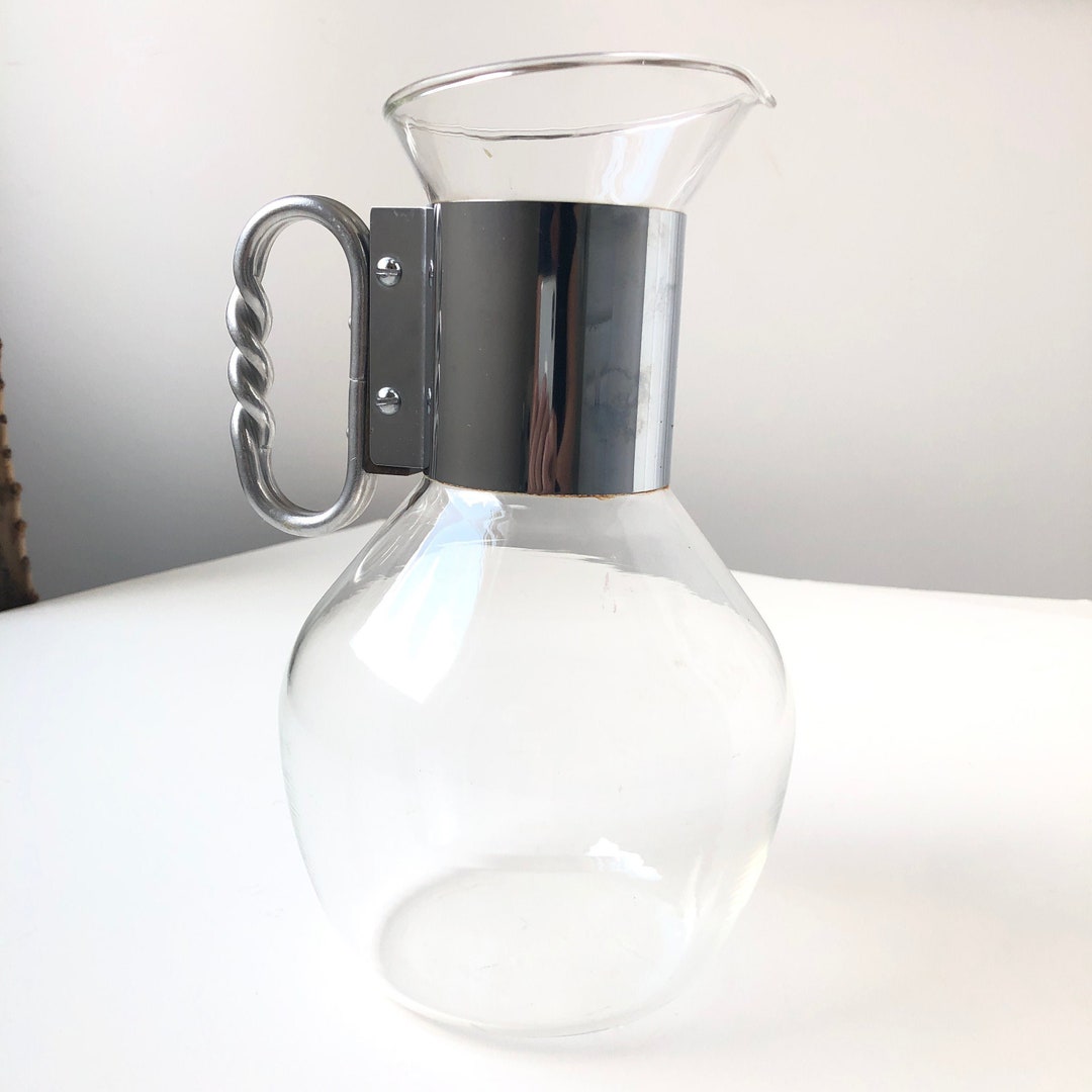 Vintage Corning Glass Coffee Carafe or Water Pitcher - Etsy