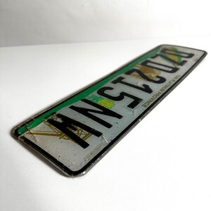 Vintage Platinum Province South Africa License Plate March 2002 ...