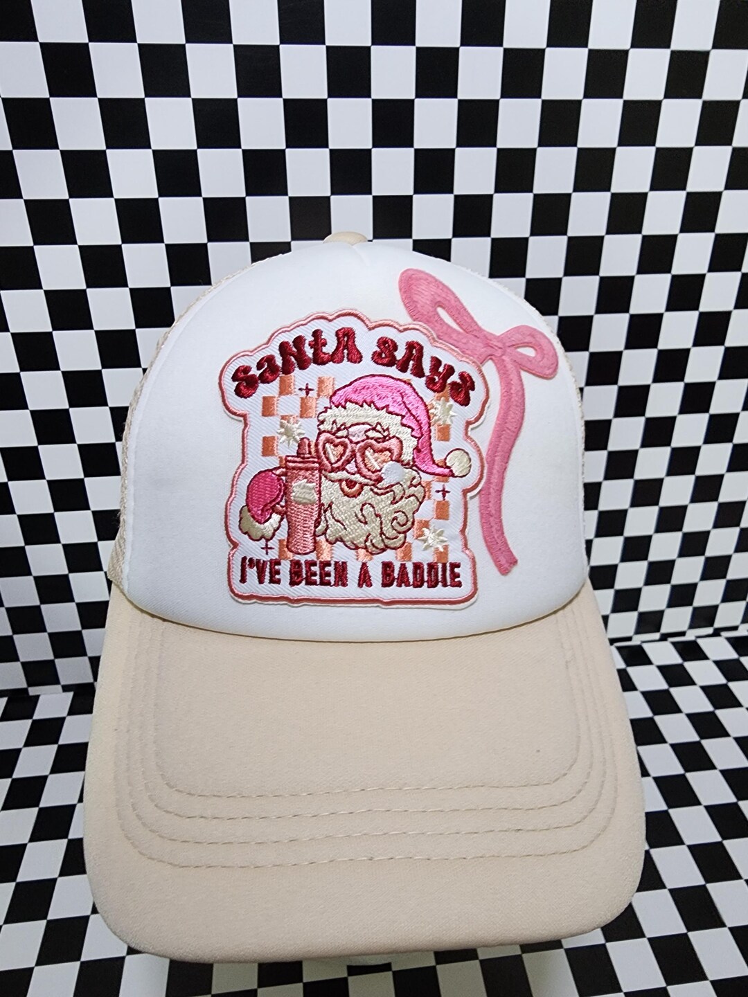 Santa Baddie Trucker Hat - Etsy
