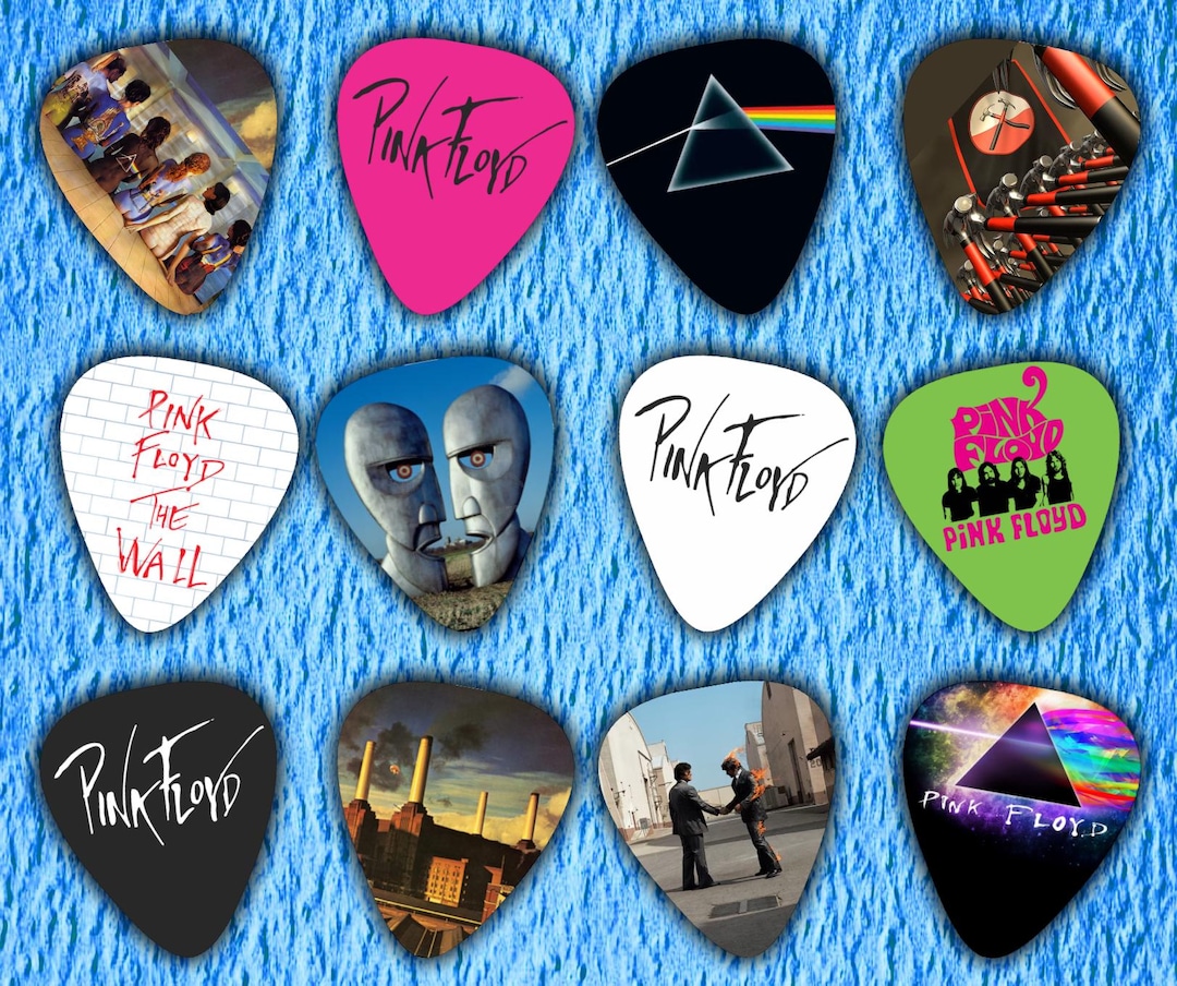 PINK FLOYD - Guitar Picks - Set of 12 - Etsy