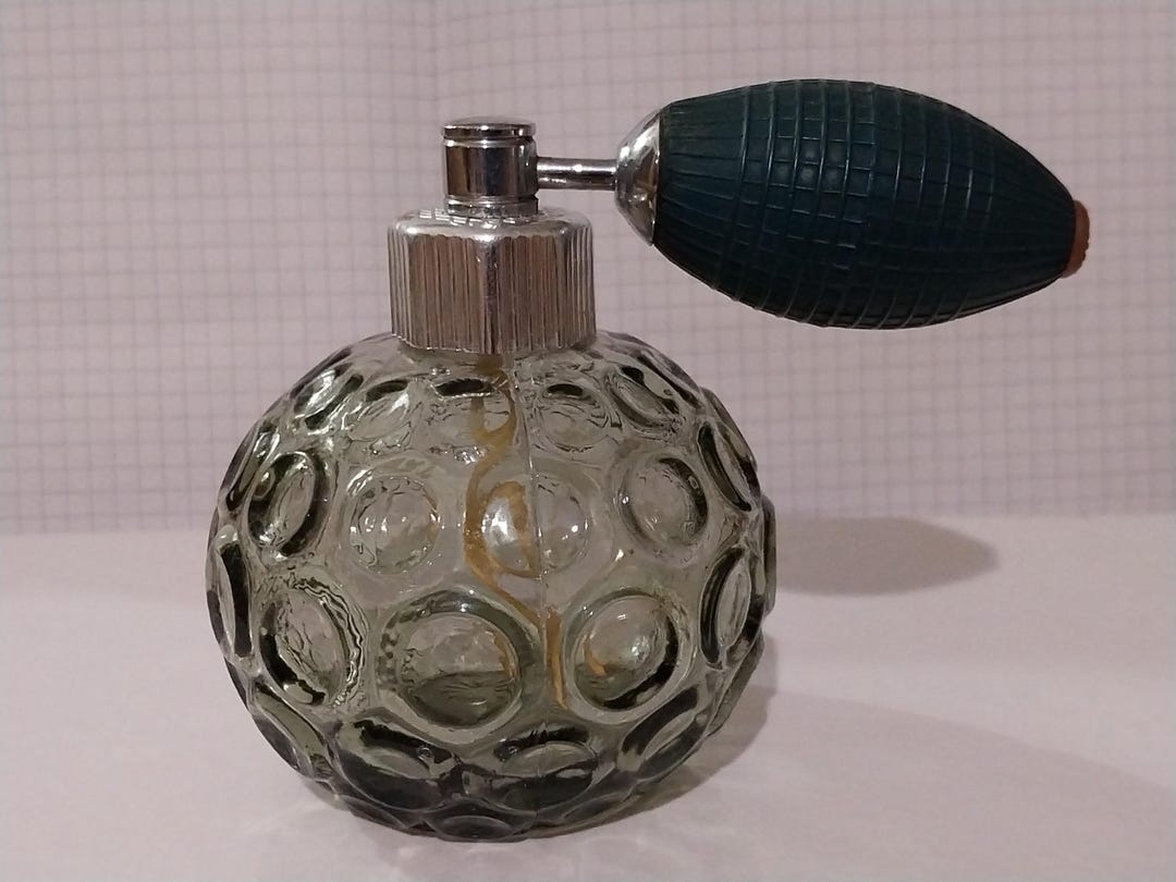 Vintage Perfume Atomizer Bottle With Round Pump - Etsy