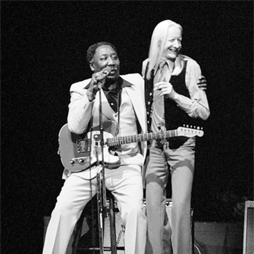Muddy Waters With Johnny Winter, NYC 1977 - Etsy