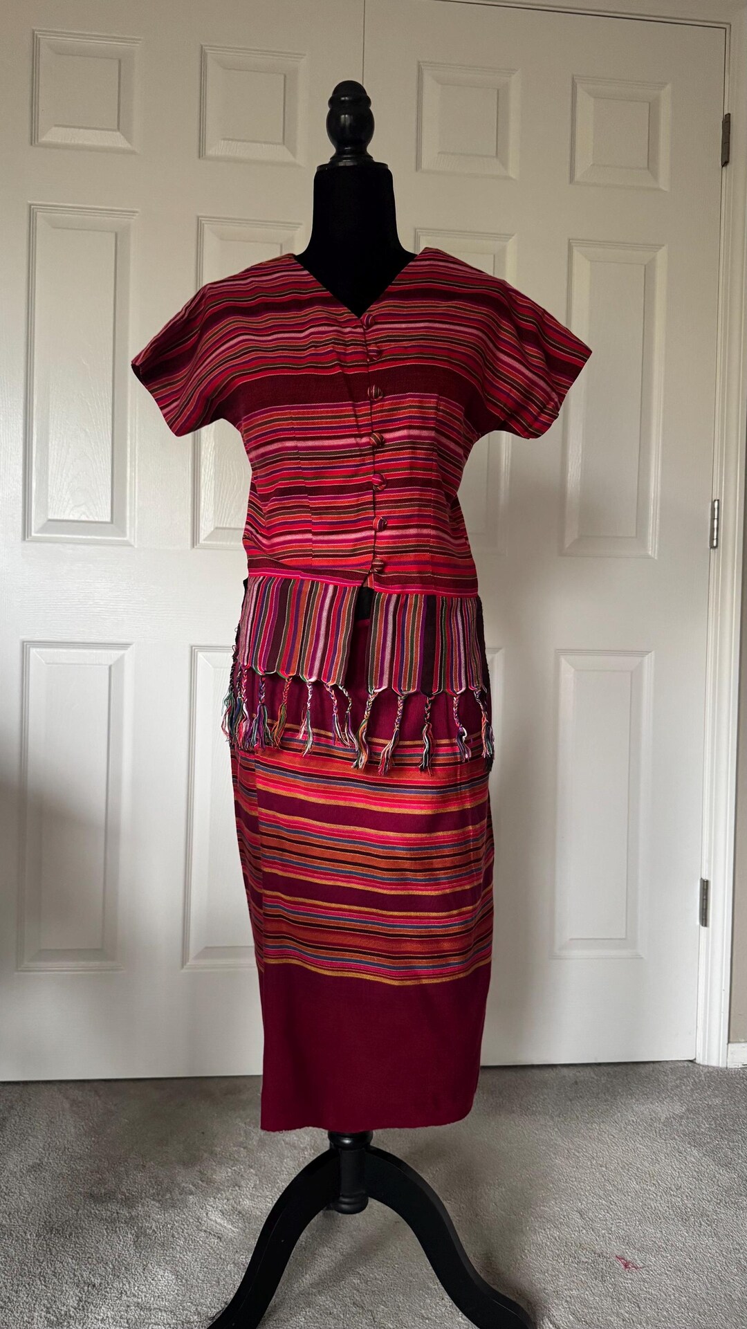 Lao Traditional Costume Set - Etsy