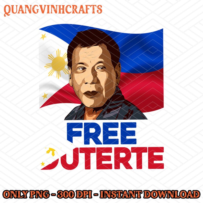Free Duterte PNG - Rodrigo Duterte Philippines President PNG, Digital ...