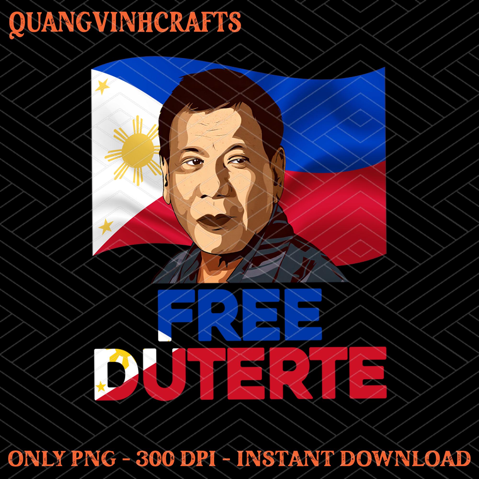 Free Duterte PNG - Rodrigo Duterte Philippines President PNG, Digital ...