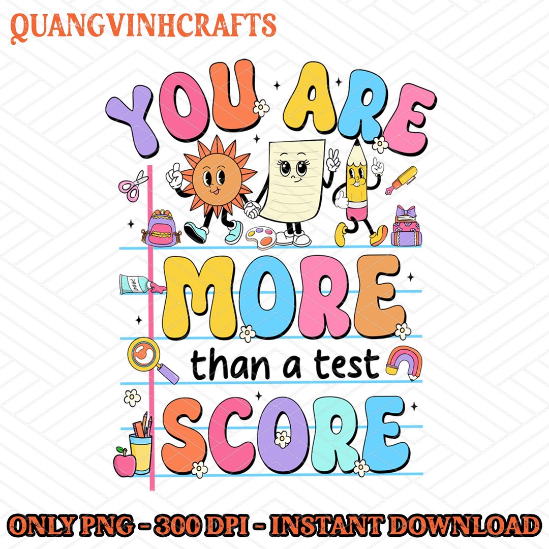 You Are More Than A Test Score Png, Test Day Png, Rock the Test Png ...