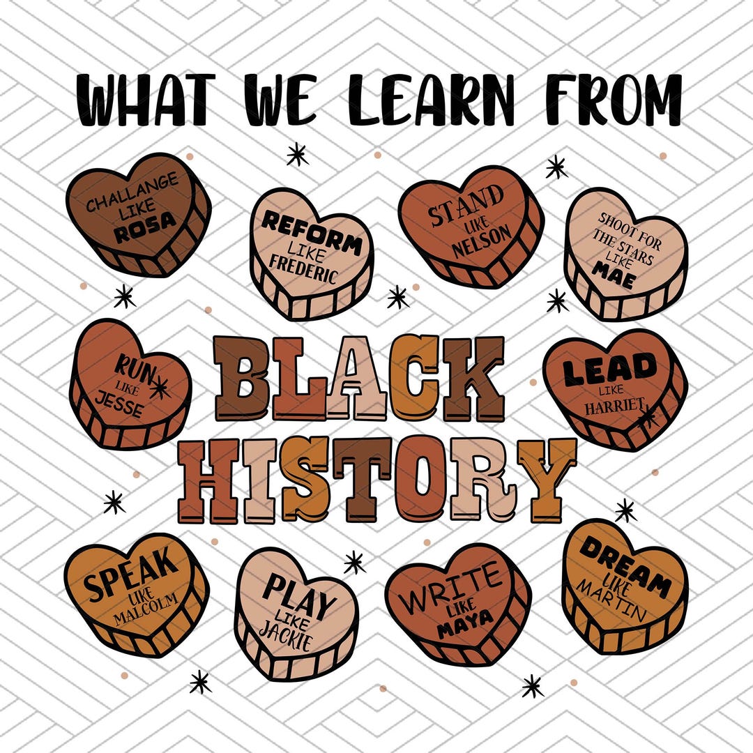 What We Learn From Black History Png, Black History Png, Afro Black ...