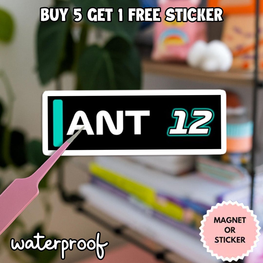 Kimi Antonelli 2025 F1 Sticker | Waterproof Vinyl Decal - Etsy