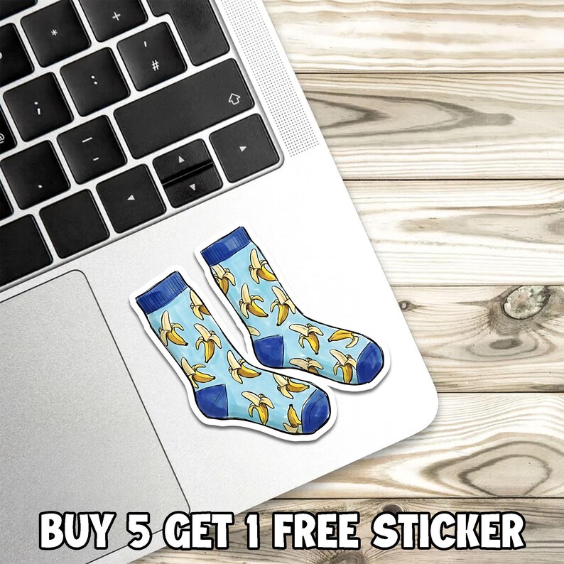 Banana Socks Sticker, LGBT Hockey, Waterproof Decal - Etsy