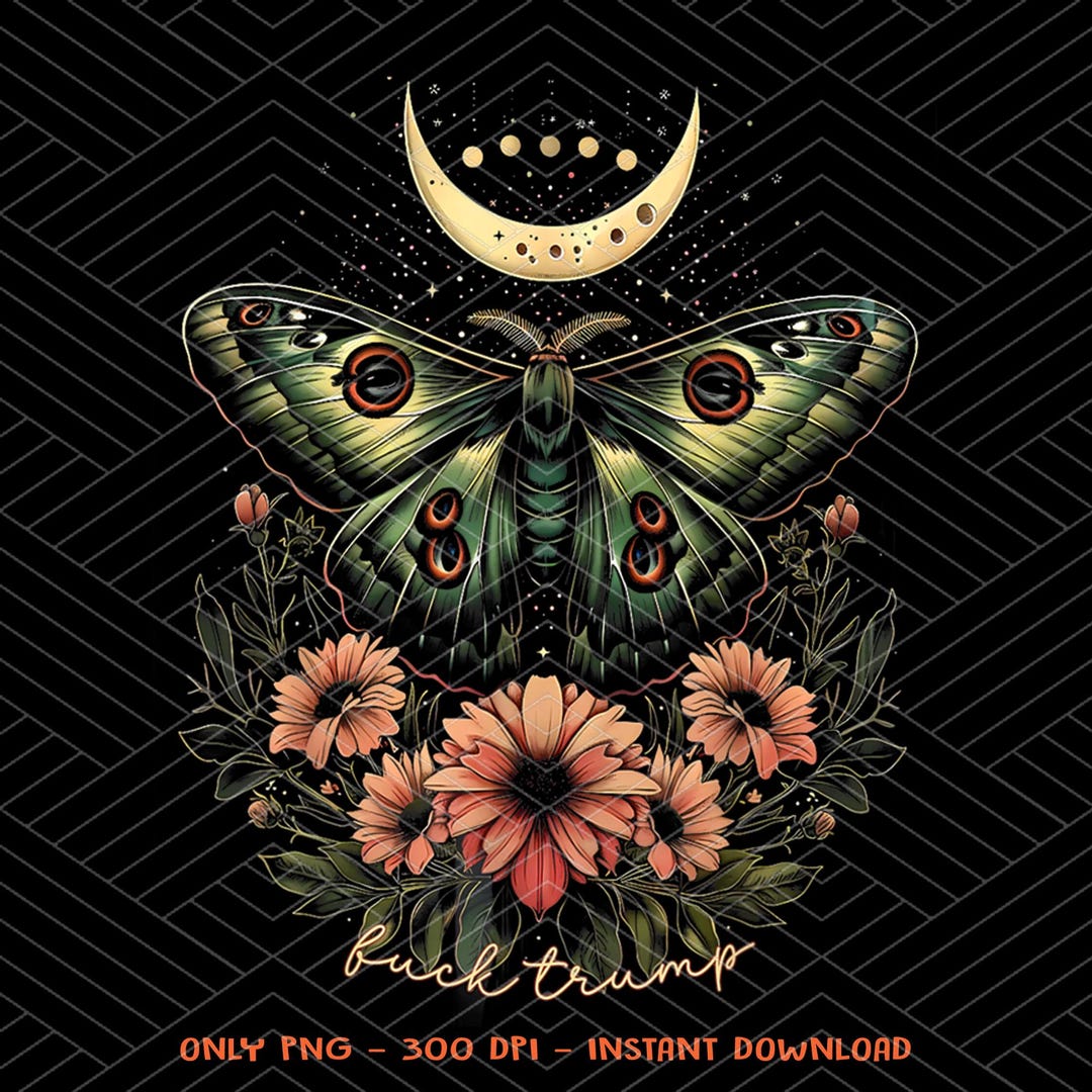 Subtle F*ck Trump Png, Ditsy Floral Anti Trump Png, Anti Trump Floral ...