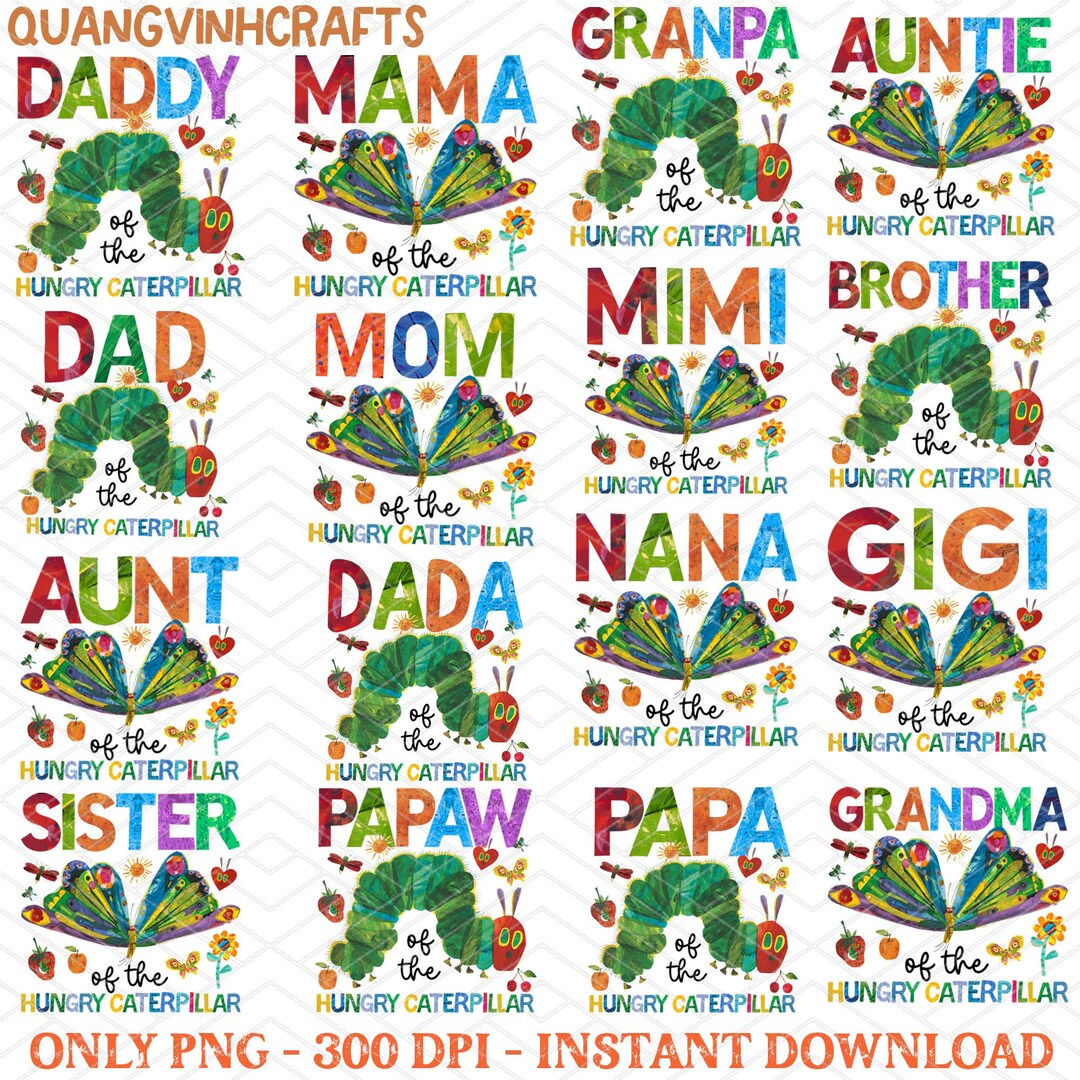 16++ Mama of the Hungry Caterpillar Bundle, Very Hungry Caterpillar ...
