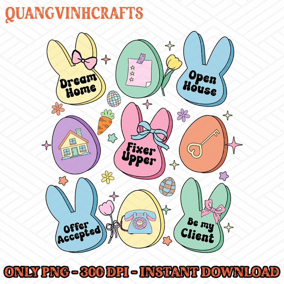 Real Estate Team Easter Day Png, Realtor Real Estate Easter Day PNG ...