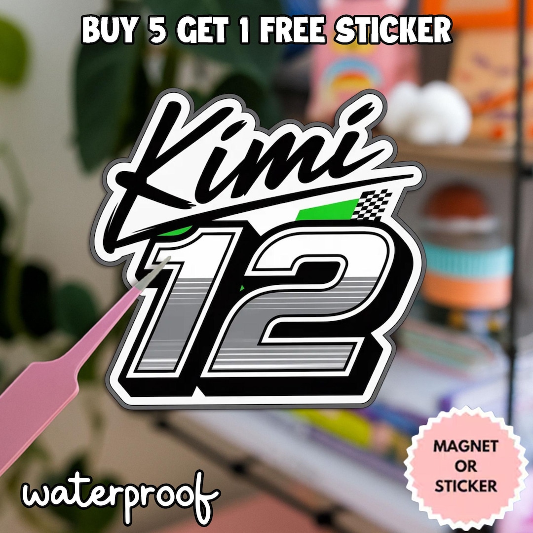 Kimi Antonelli 2025 Full Size Sticker | Kimi Antonelli Sticker | F1 ...
