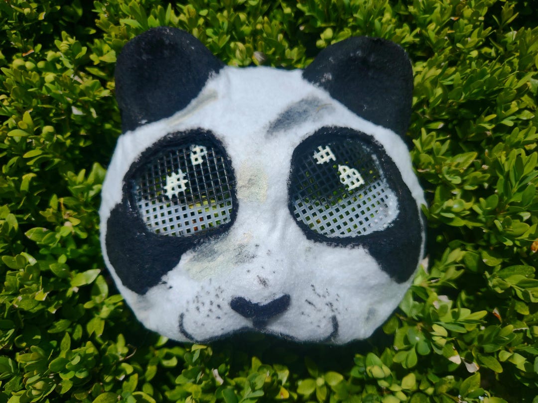 Therian Panda Mask - Etsy