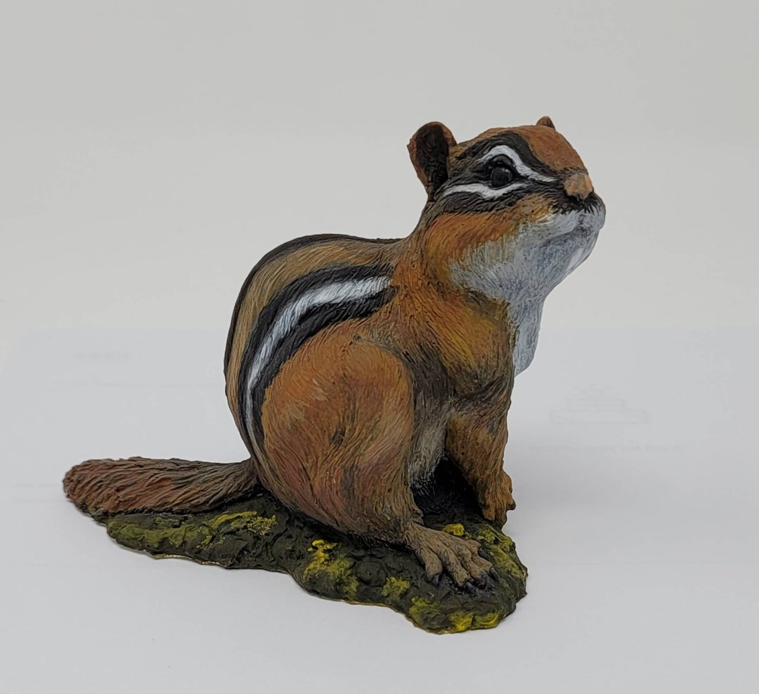 Chipmunk, Made in Montana, Eric Thorsen, Collectible, Metal Art, Cute ...