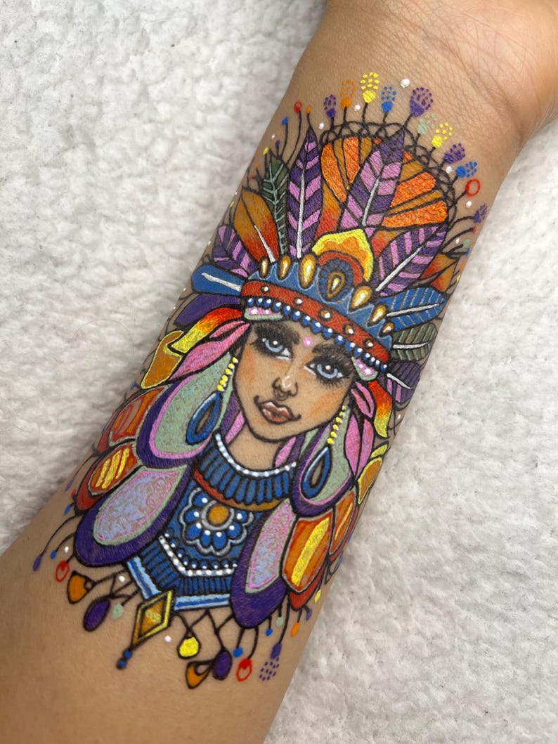 6 Coloured Cone Kit | 15g | Non Staining | Vibrant Colours - Etsy