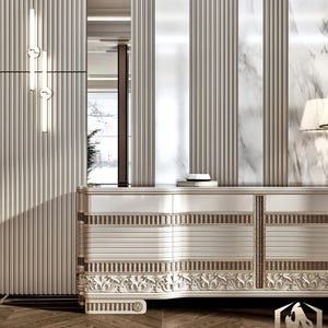 Grand Classic Fluted Console Table - Etsy