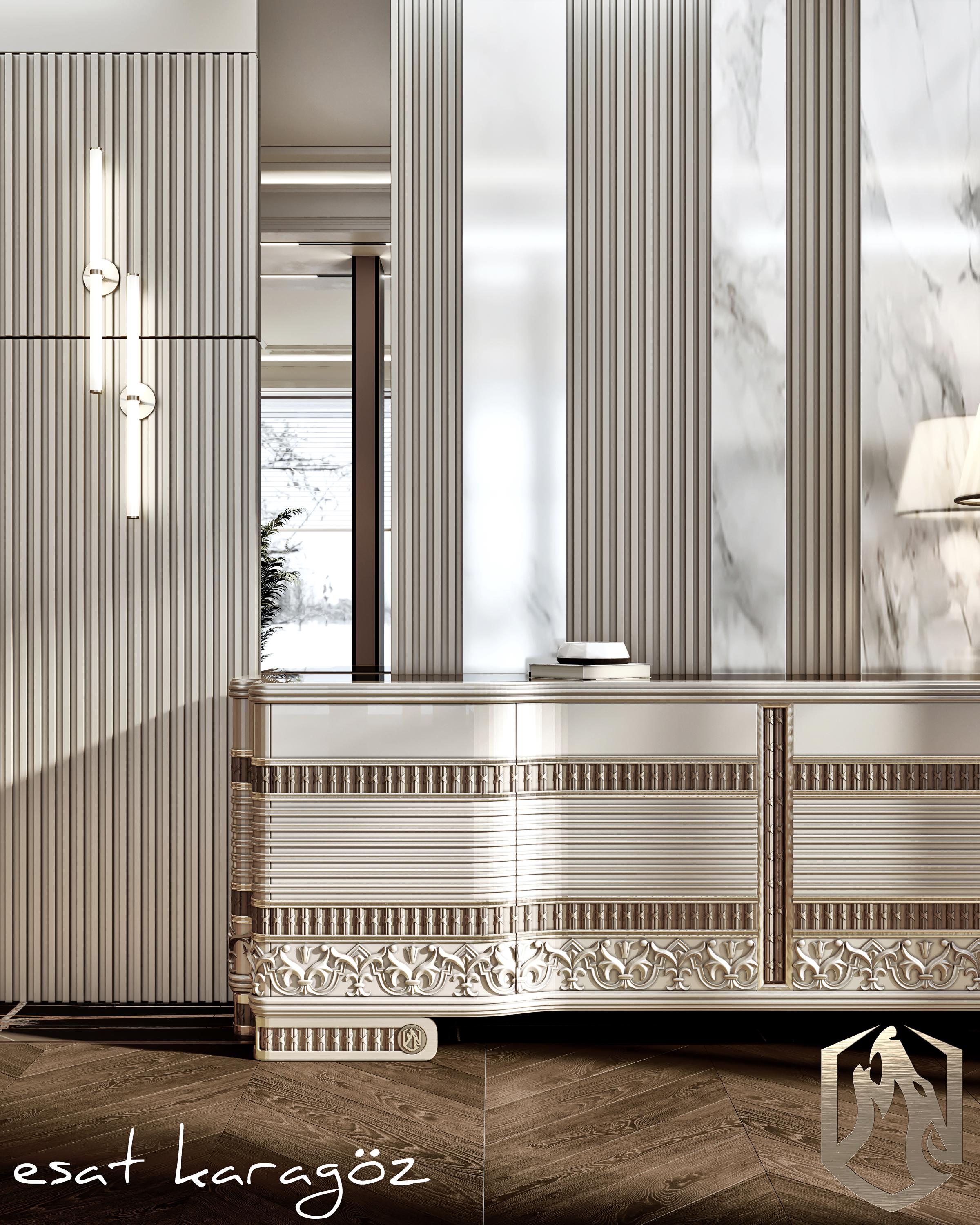 Grand Classic Fluted Console Table - Etsy