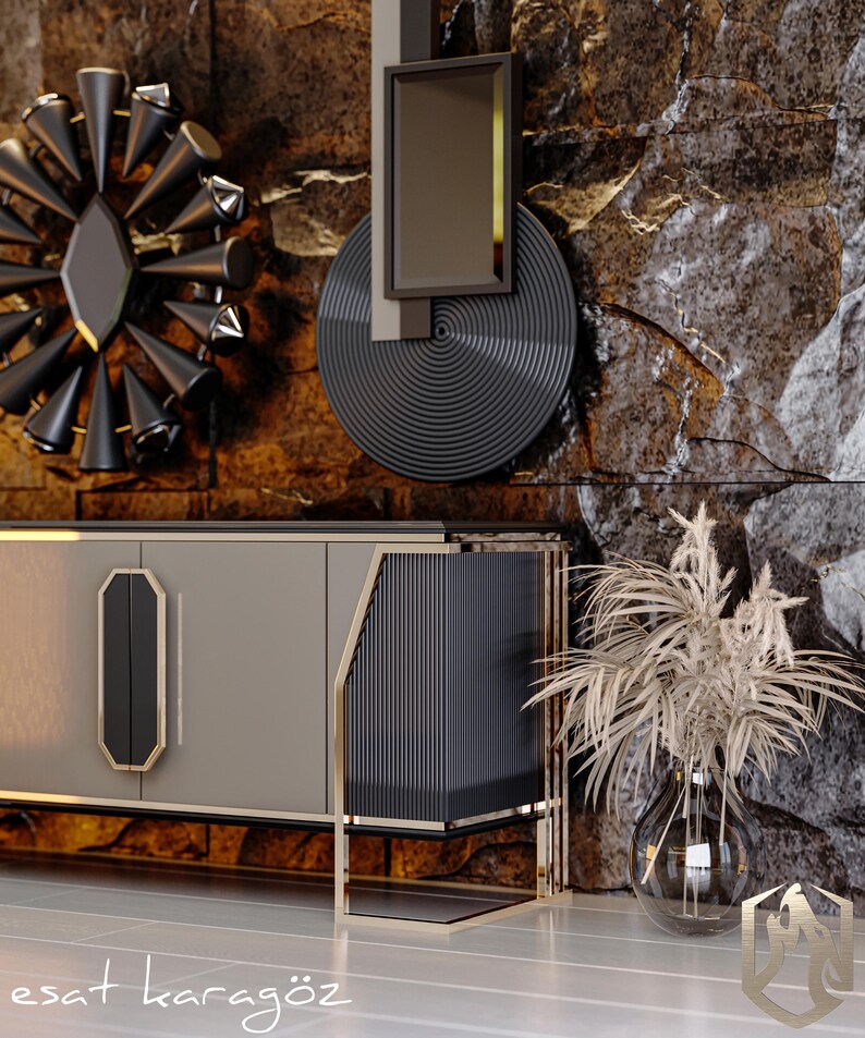 Elevate Your Living Space With This Sleek and Modern Console Table - Etsy