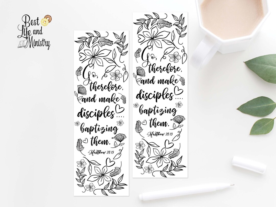 JW Ministry Bookmark | Make Disciples | Pioneer Gift | Publisher Gift ...