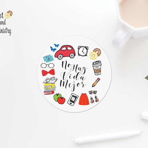 No Hay Vida Mejor Die Cut Vinyl Sticker the Best Life Ever - Etsy