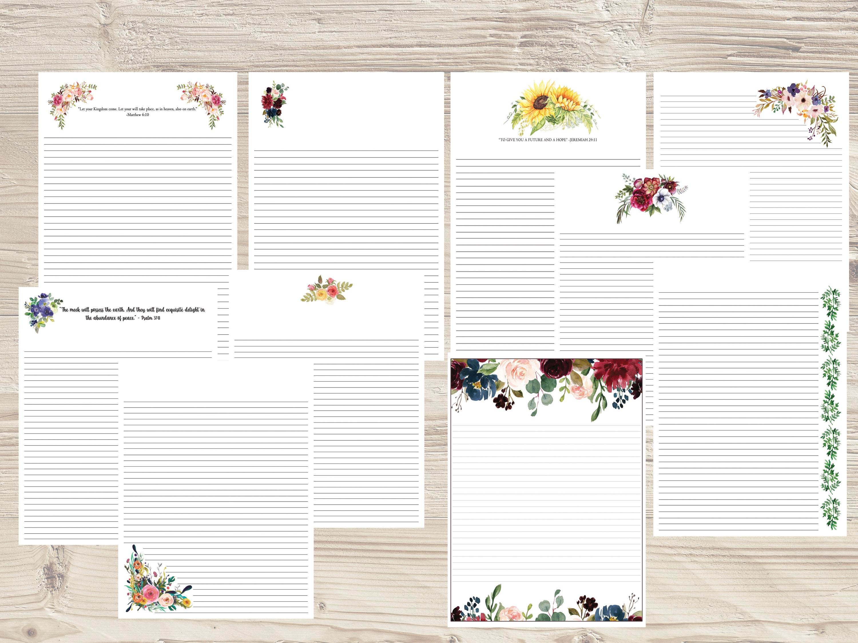 JW Letter Writing Bundle Printable Letter Writing Sheets | Etsy Canada