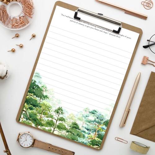 JW Letter Writing Paper Digital Download Lined Website Cherry - Etsy