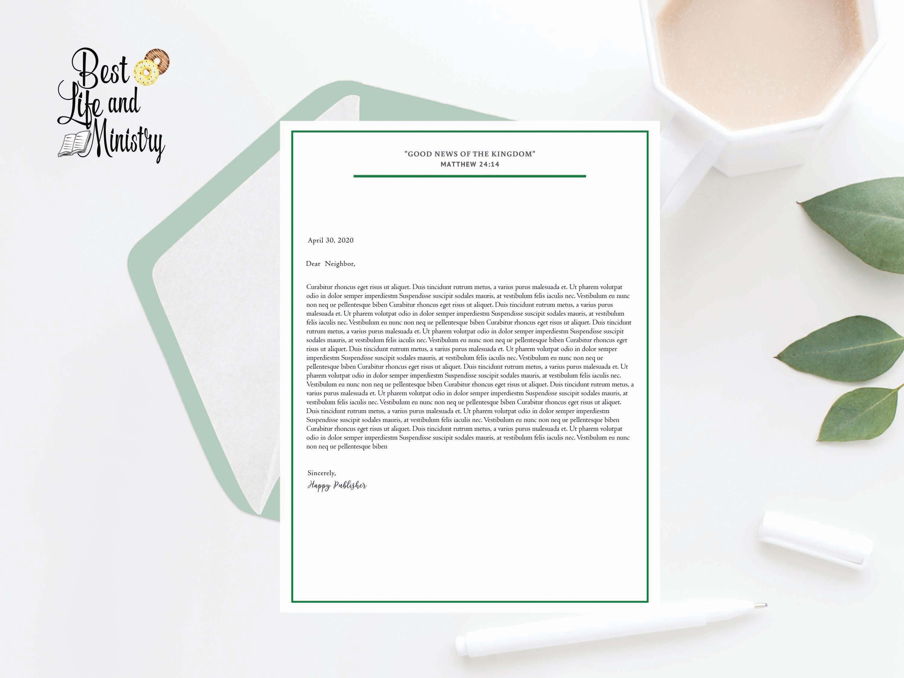 JW Letter Writing Paper JW Letterhead Design JW Field Etsy JW Letter Writing Paper JW Letterhead Design JW Field Etsy