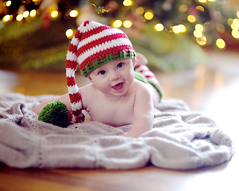 Baby Boy Hat Baby Girl Hat Crochet Stocking Cap Holiday - Etsy