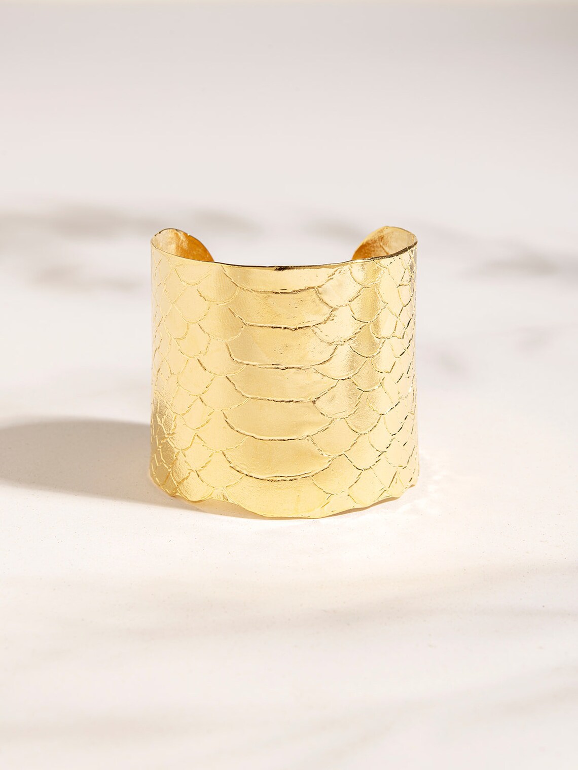 Gold Snake Bracelet Python Cuff Snake Skin Bracelet Wide - Etsy