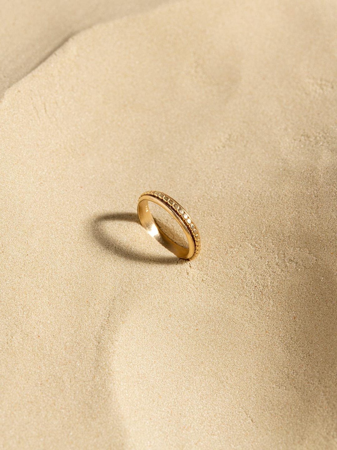 Solid Gold Spinner Ring, Diamond Fidget Ring, 14k Spinner Ring, Unique ...
