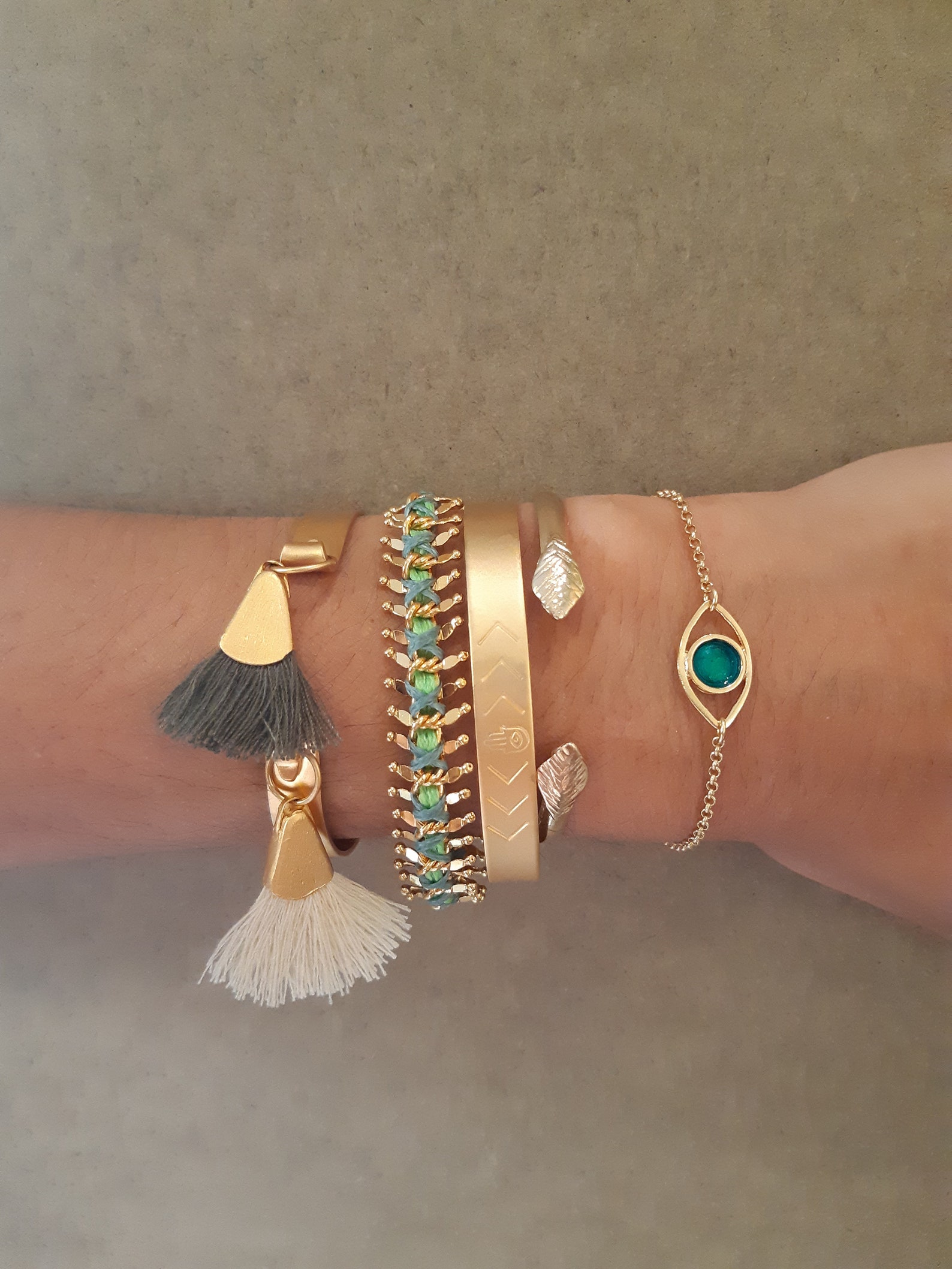 Rio Bracelet Chain Link Bracelet Colorful Stack Bracelets | Etsy