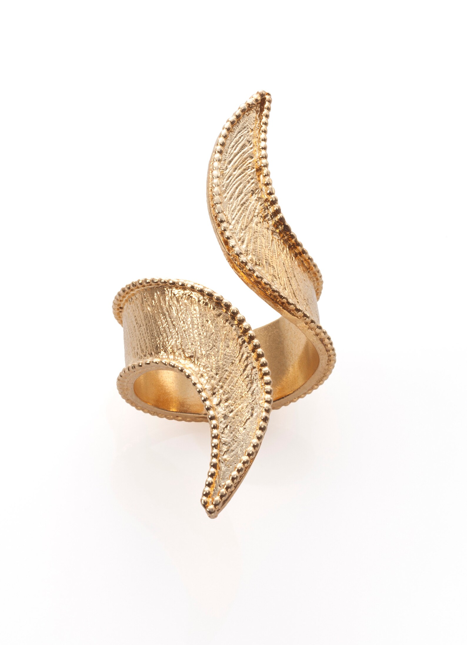 Gold Open Top Ring Open Ring Gold Statement Ring Gold - Etsy