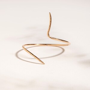 Upper Arm Cuff Snake Arm Bracelet Rose Gold Arm Bracelet - Etsy Israel