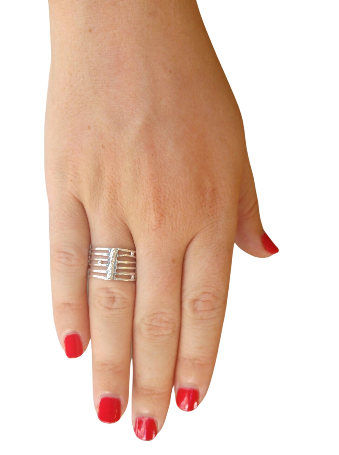 Multi Band Ring Multiple Band Ring Layered Ring Unique - Etsy