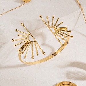Upper Arm Bracelet, Chic Upper Arm Band, Summer Beach Jewelry, Gold ...