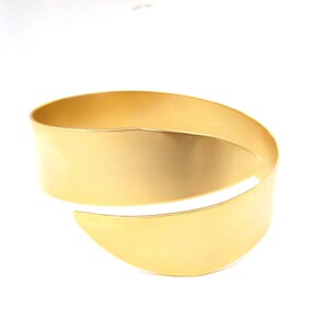 Upper Arm Bracelet, Gold Armlet, Summer Bracelet, Gold Upper Arm Cuff ...